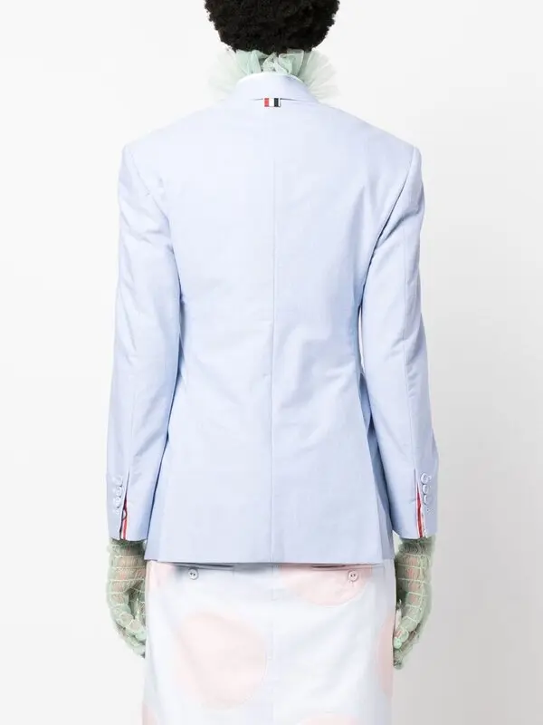 Thom Browne Single-breasted Cotton Blazer