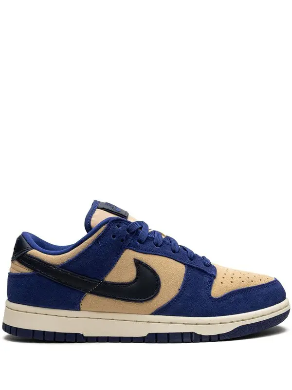 Nike Dunk Low Lx Suede Sneakers - Blue