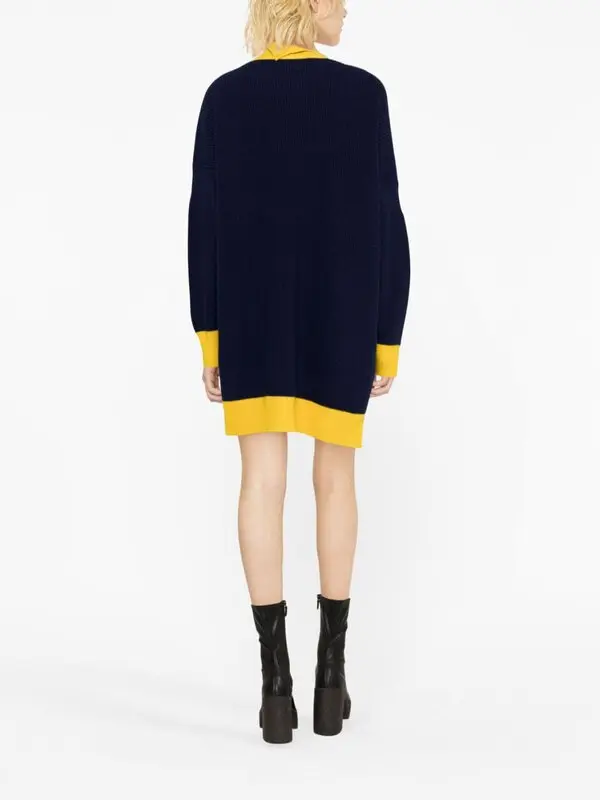 Marni Asymmetric Ribbed Jumper