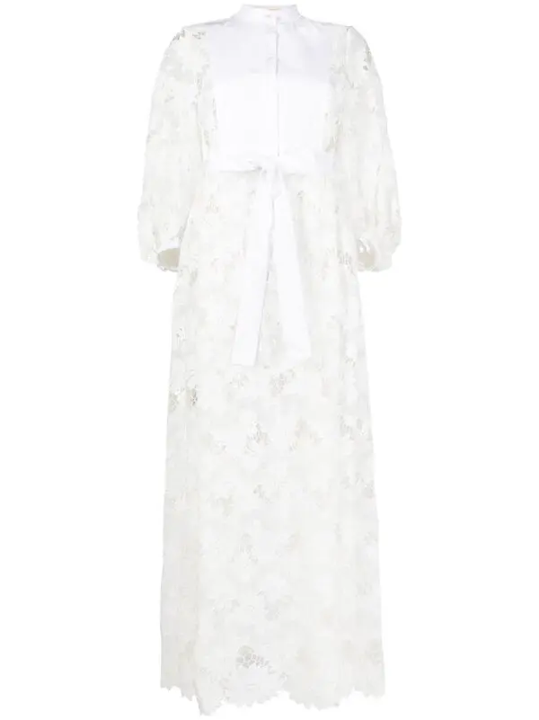 Erdem Nairne Floral-lace Midi Dress