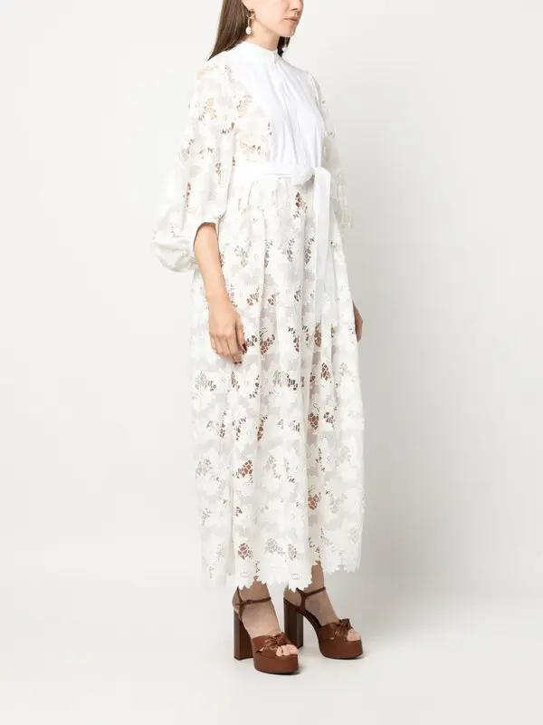 Erdem Nairne Floral-lace Midi Dress