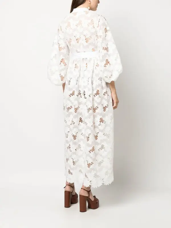 Erdem Nairne Floral-lace Midi Dress