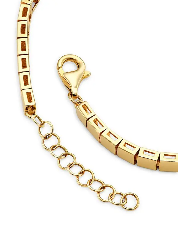 Saks Fifth Avenue Collection 14k & 0.328 Tcw Diamond Tile Bracelet