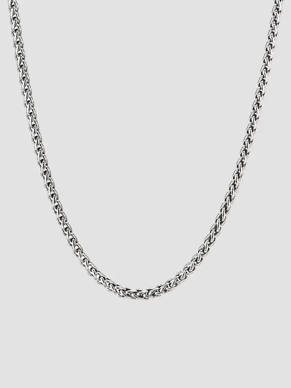 David Yurman Wheat Chain Necklace In Sterling 4mm