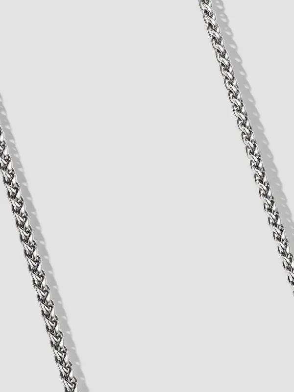 David Yurman Wheat Chain Necklace In Sterling 4mm