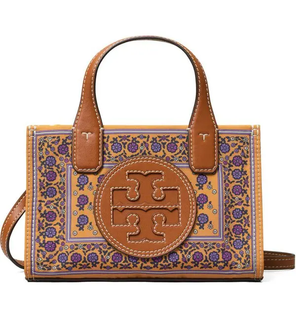 Tory Burch Ella Printed Mini Tote Bag Burch Ella Printed Tote Tory