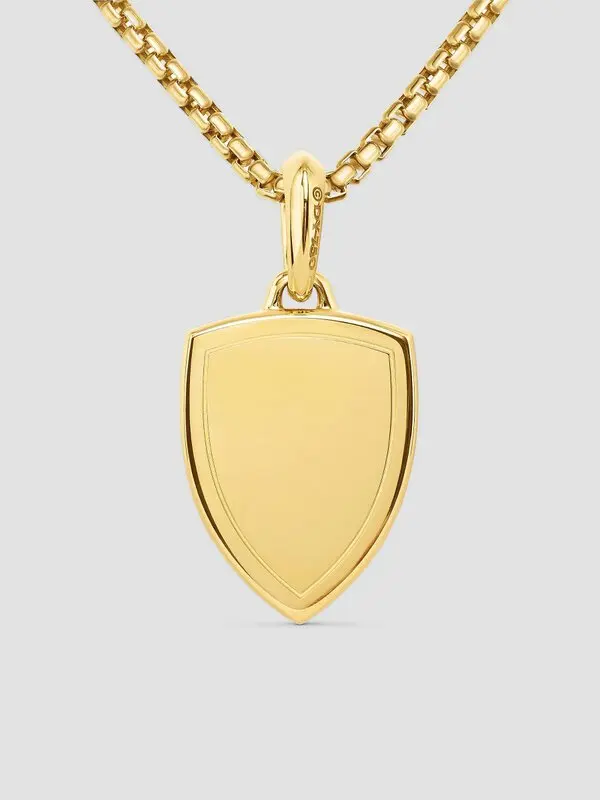 David Yurman St. Michael 18k Amulet