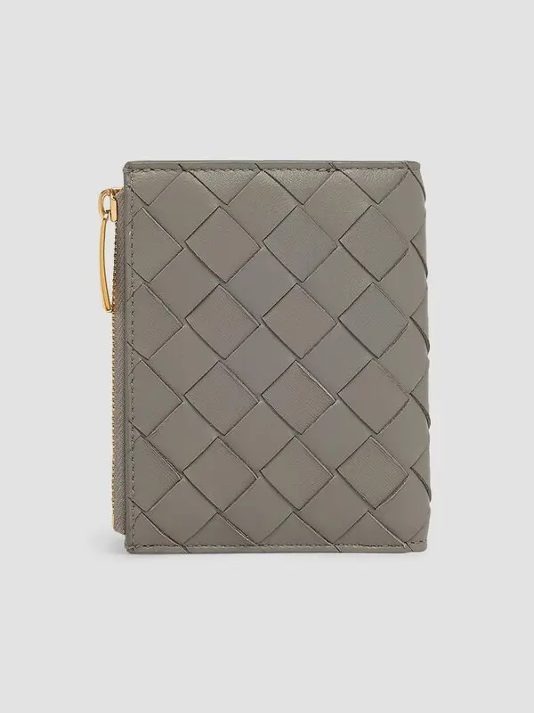Bottega Veneta Intrecciato Leather Bifold Wallet - Lava