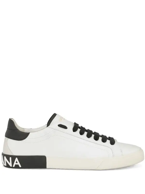 Dolce & Gabbana Portofino Low-top Sneakers - White