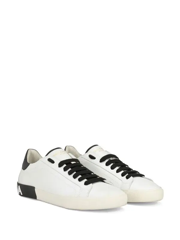 Dolce & Gabbana Portofino Low-top Sneakers - White