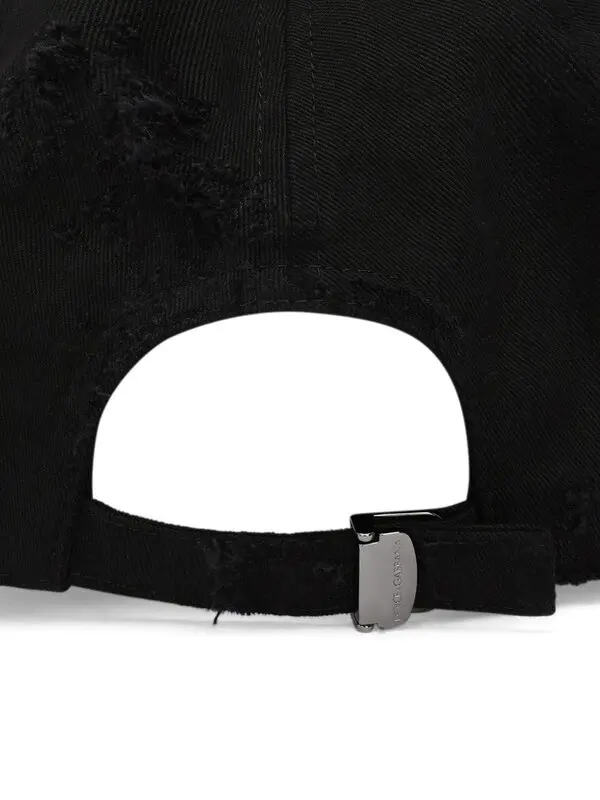 Dolce & Gabbana Logo-plaque Baseball Cap - Black