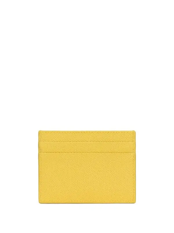 Dolce & Gabbana Dauphine Logo-plaque Cardholder - Yellow