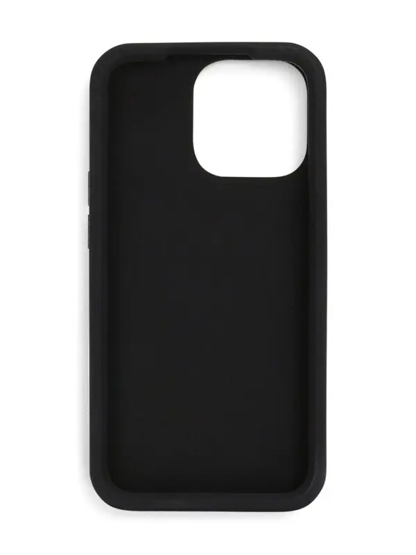 Dolce & Gabbana Logo-embossed Iphone 14 Pro Case - Black