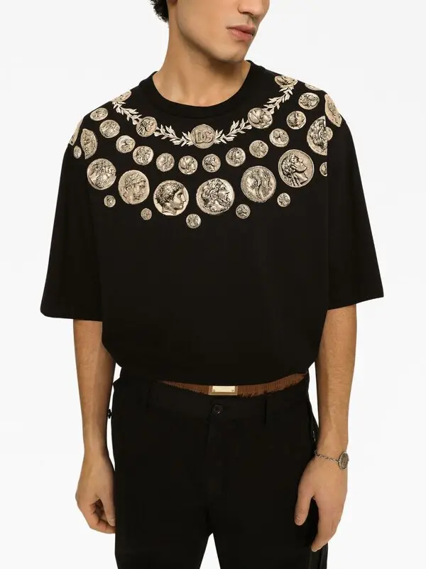 Dolce & Gabbana Graphic-print Short-sleeve T-shirt