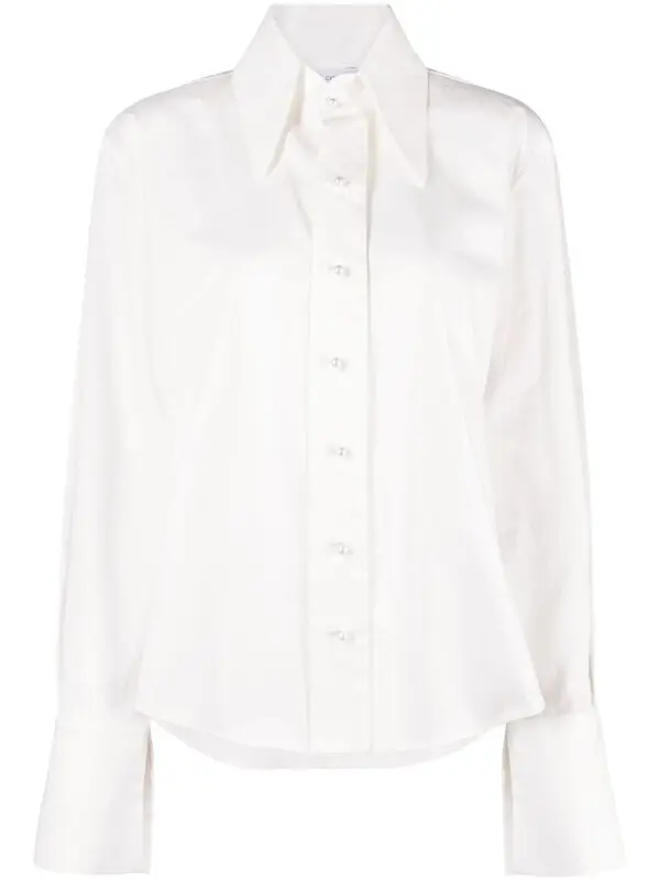 IOANA CIOLACU Split-cuffs Cotton Shirt