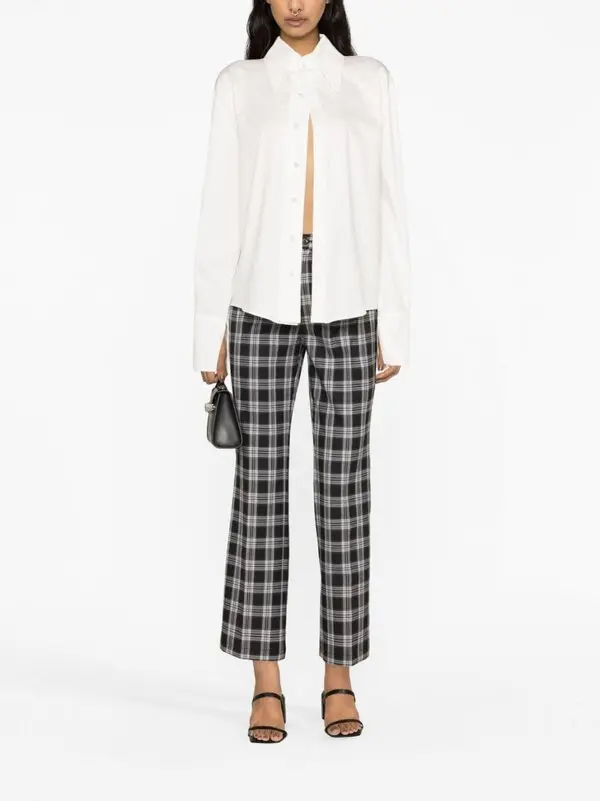 IOANA CIOLACU Split-cuffs Cotton Shirt