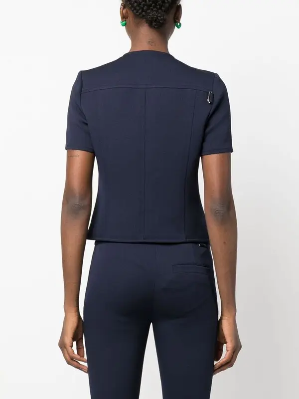 COURREGES Strap-detail T-shirt