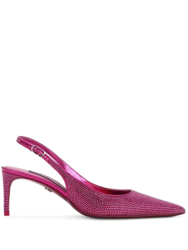 Dolce & Gabbana 60mm Rhinestone-embellished Slingback Pumps
