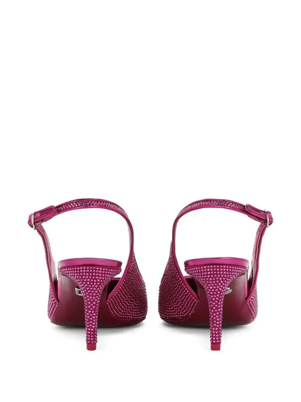Dolce & Gabbana 60mm Rhinestone-embellished Slingback Pumps