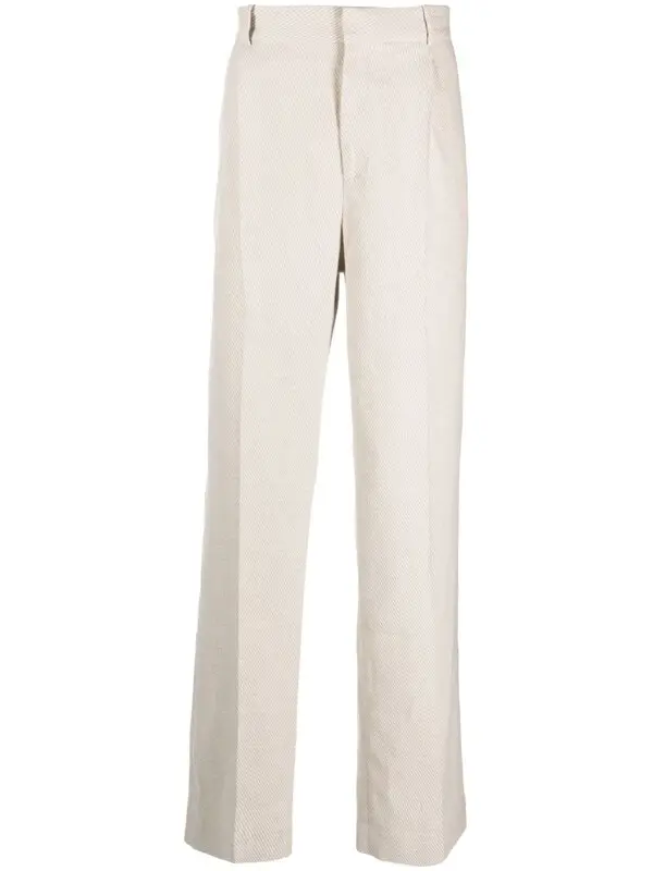 BOTTER Straight-leg Cotton-linen Trousers