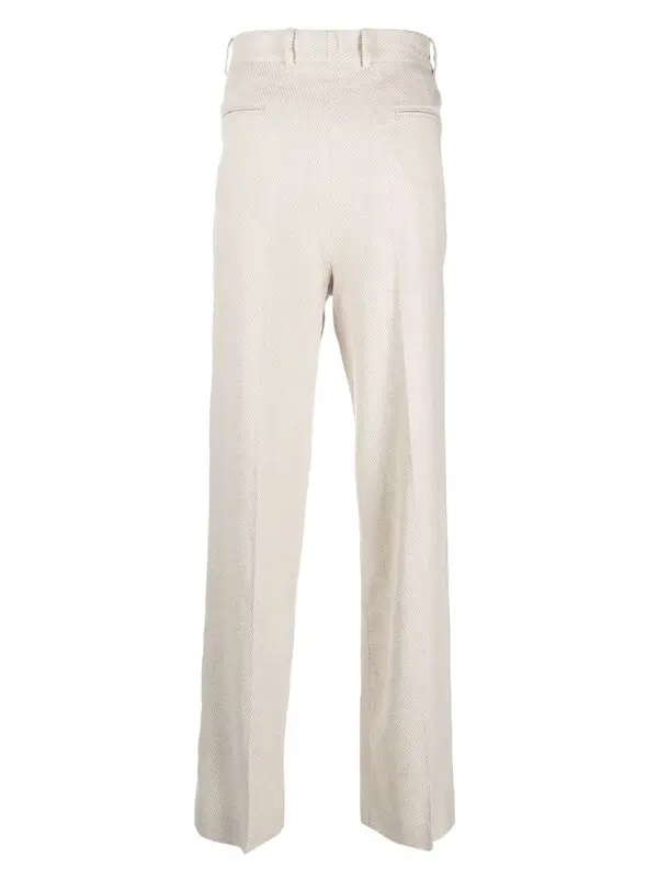 BOTTER Straight-leg Cotton-linen Trousers