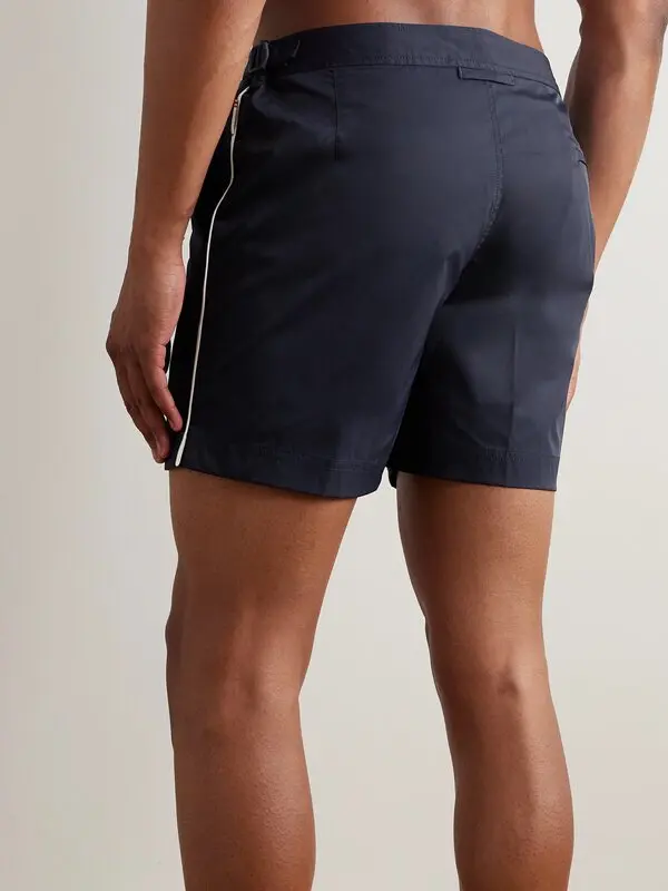 Orlebar Brown Bulldog Striped Swim Shorts - Blue