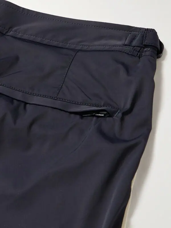 Orlebar Brown Bulldog Striped Swim Shorts - Blue