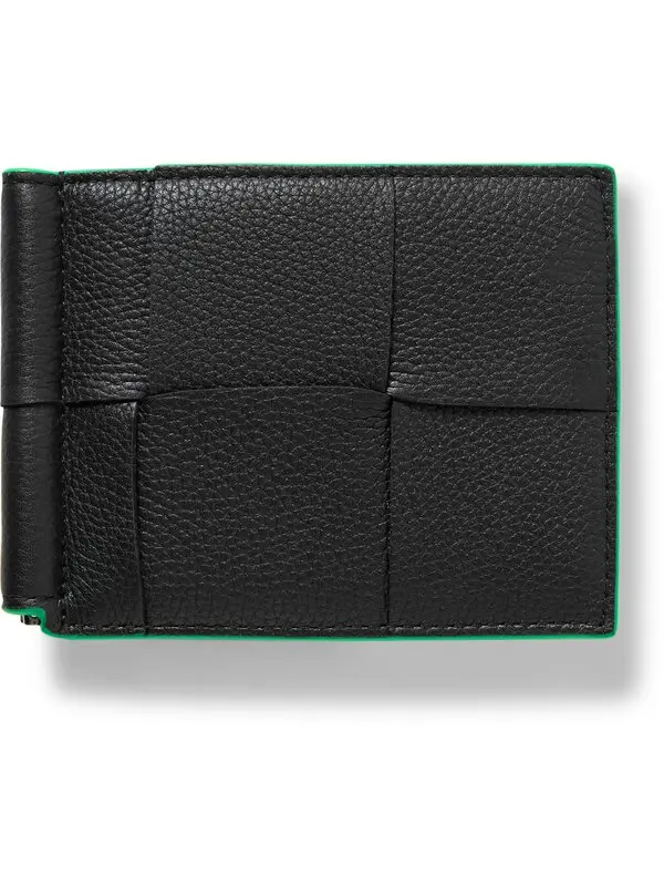 Bottega Veneta Cassette Intrecciato Full-Grain Leather Bifold