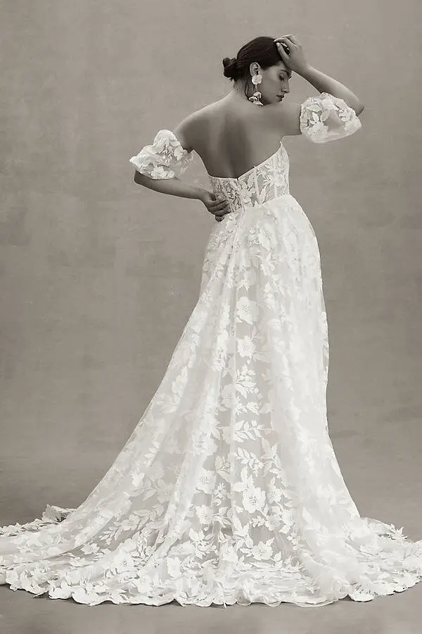 Jenny Yoo Madeline Lace Wedding Gown