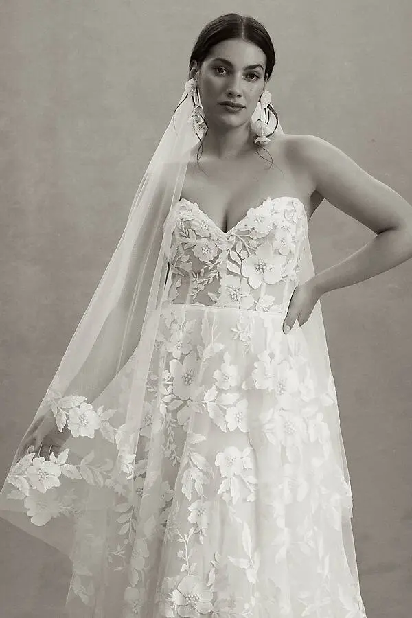 Jenny Yoo Madeline Lace Wedding Gown