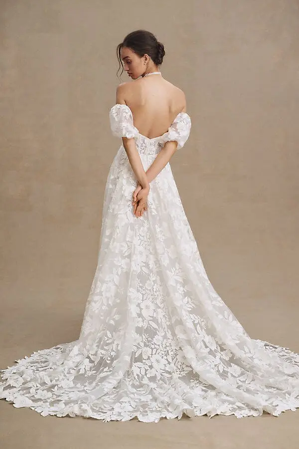 Jenny Yoo Madeline Lace Wedding Gown