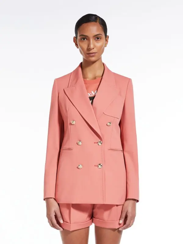 Max Mara Gabardine Wool Blazer