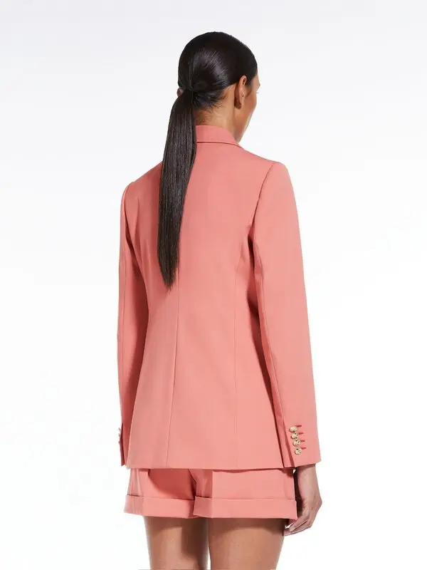 Max Mara Gabardine Wool Blazer