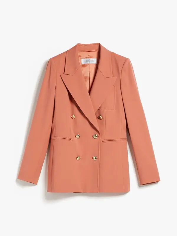 Max Mara Gabardine Wool Blazer