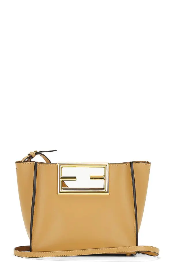 Fendi Way Tote Bag - Brown