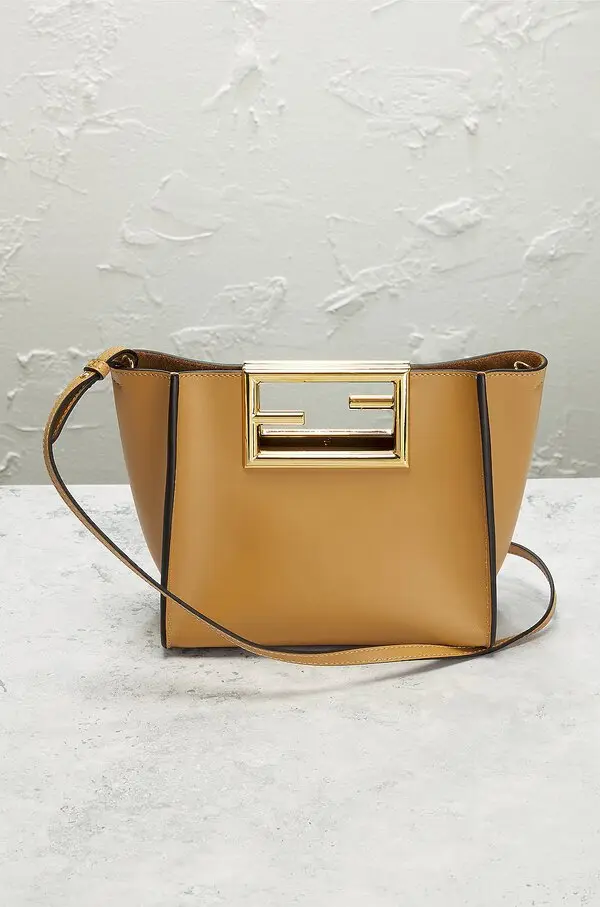 Fendi Way Tote Bag - Brown