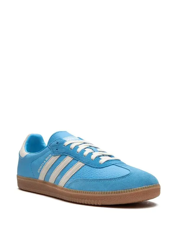 Adidas X Sporty & Rich Samba Rush Sneakers - Blue