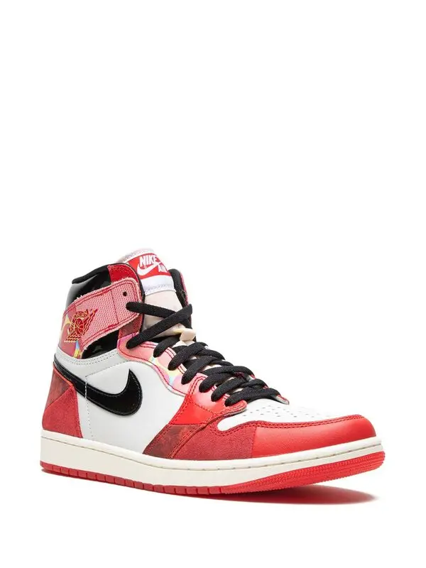 JORDAN Air 1 High Og Spider-verse Sneakers - Red