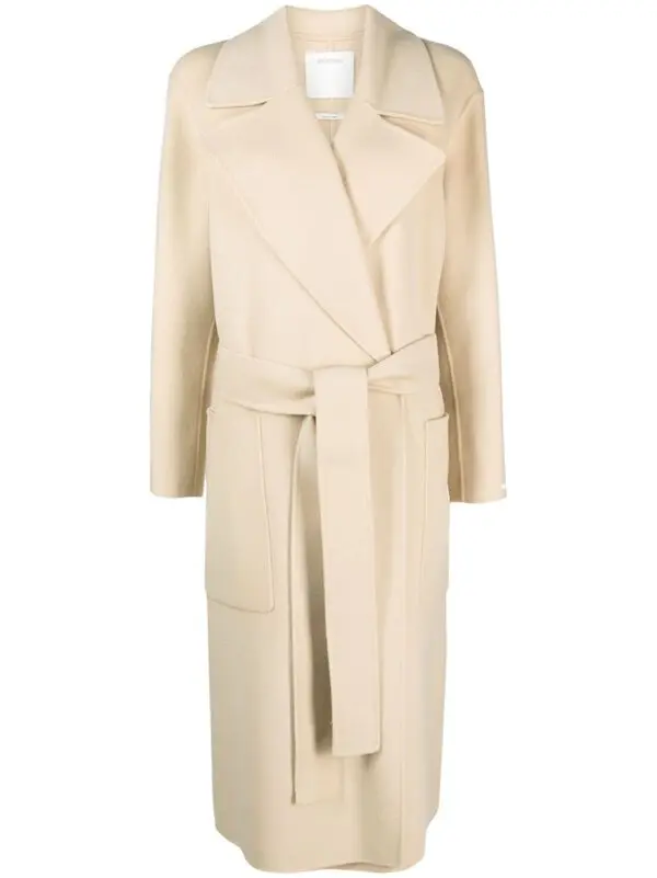 Sportmax Belted Wool Coat