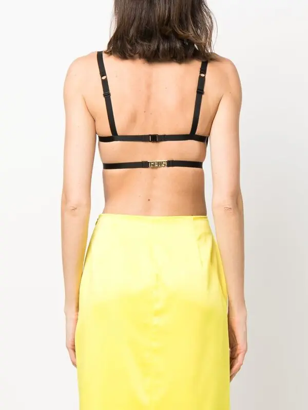 Gcds Rhinestone-embellished Bra Top