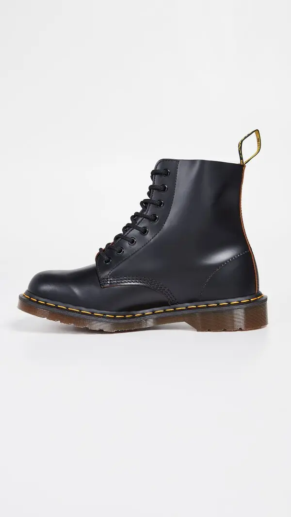 Dr. Martens 1460 Vintage 8 Eye Boots - Black