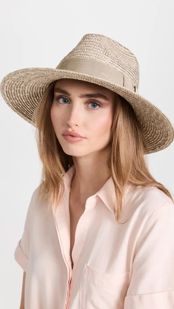Brixton Joanna Straw Short Brim Hat