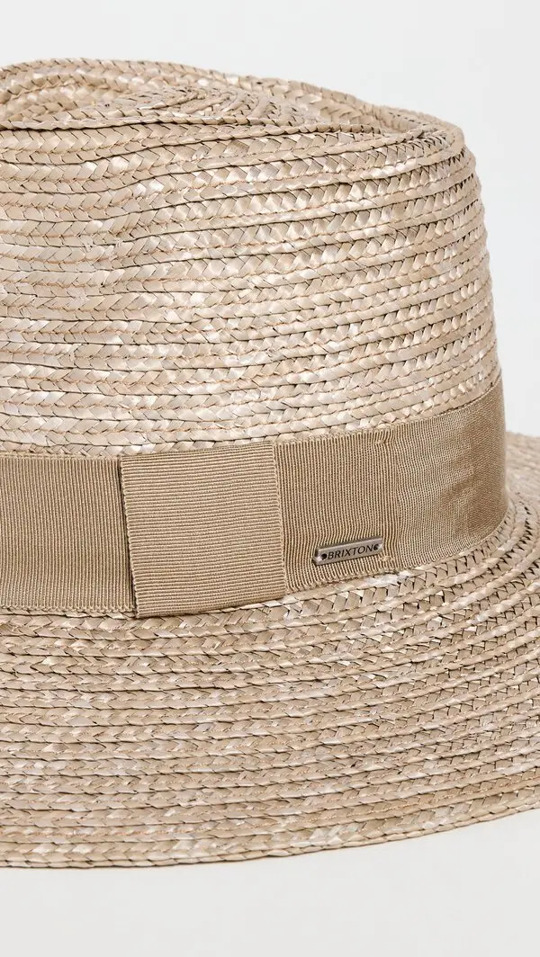 Brixton Joanna Straw Short Brim Hat