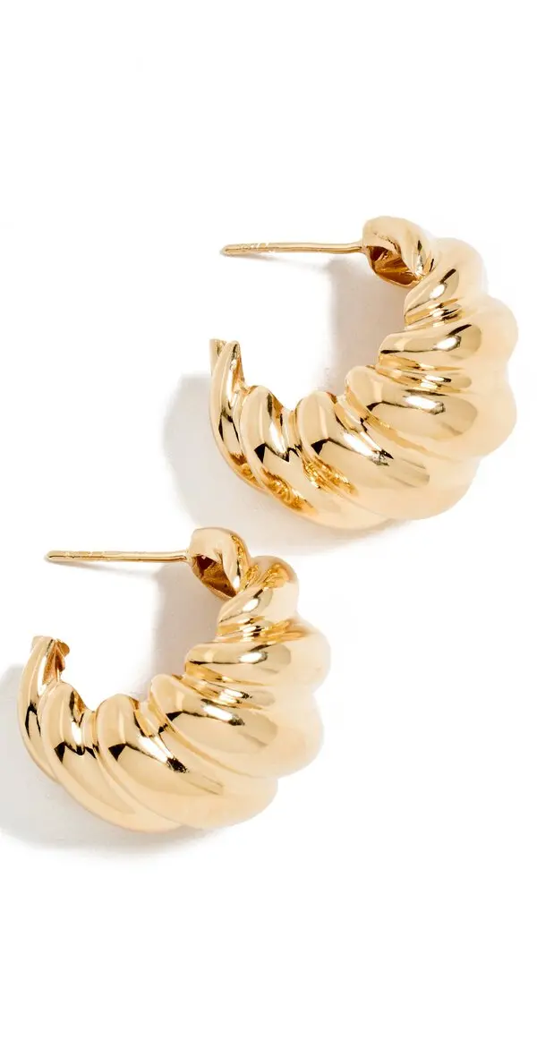 Jennifer Zeuner Jewelry Perla Earring - Gold