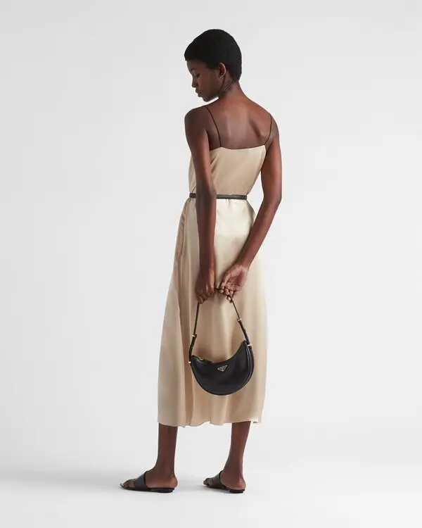 Prada Satin Crepe Slip Dress