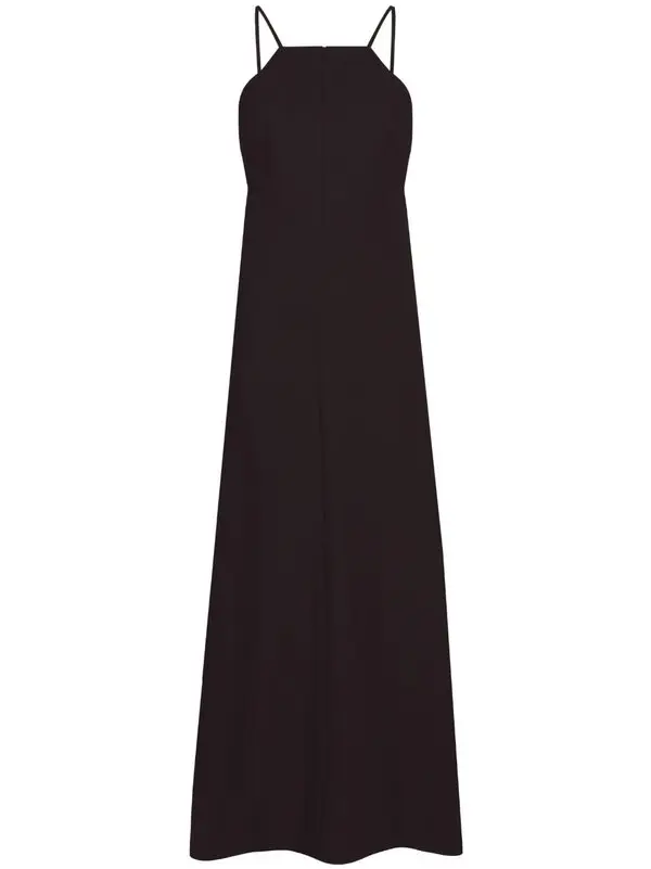 Proenza Schouler White Label Cut-out Sleeveless Midi Dress - Black