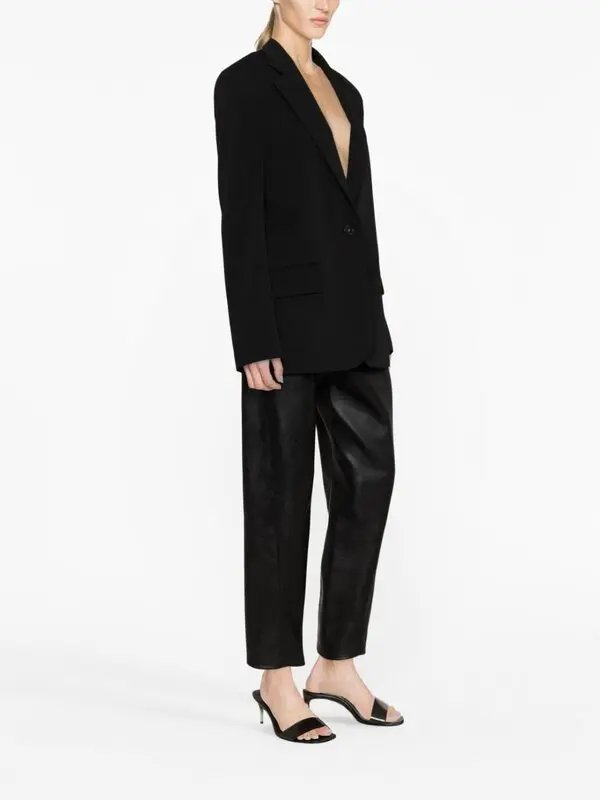 Stella McCartney Single-breasted Blazer - Black