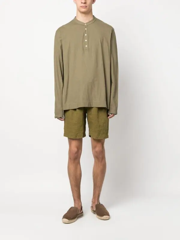 Massimo Alba Long-sleeve Cotton Henley Shirt