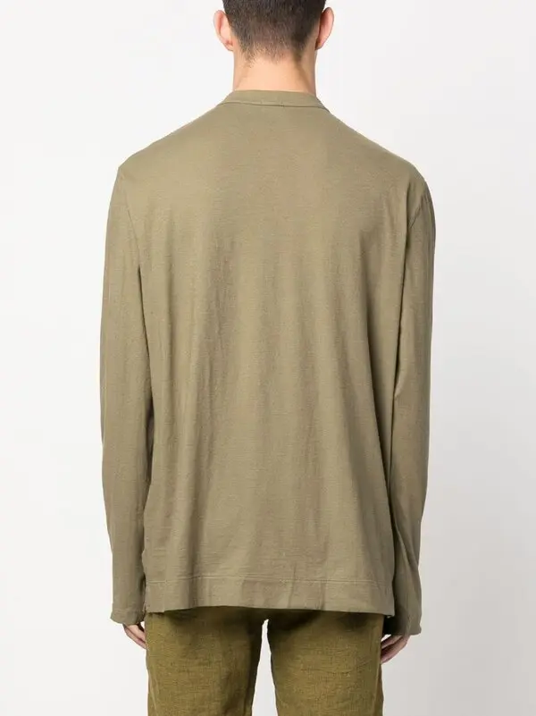 Massimo Alba Long-sleeve Cotton Henley Shirt