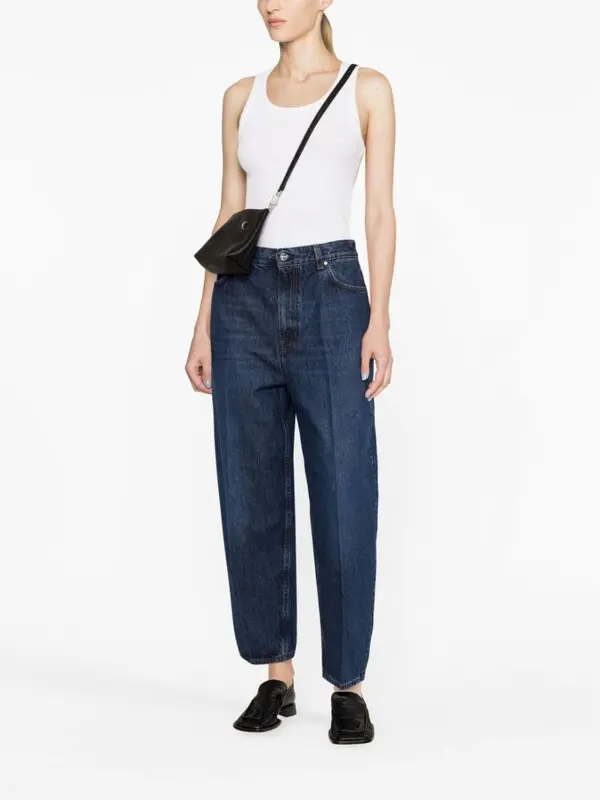 TOTEME Tapered High-waist Jeans - Blue